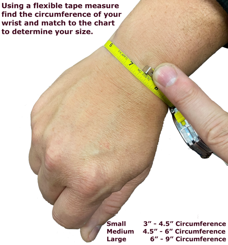 Find My Size - Wrist Dispenser